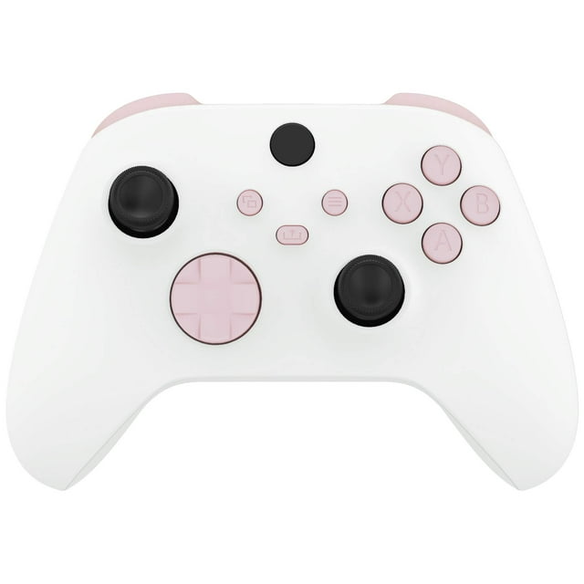 eXtremeRate Cherry Blossoms Pink Replacement Buttons LB RB LT RT ...