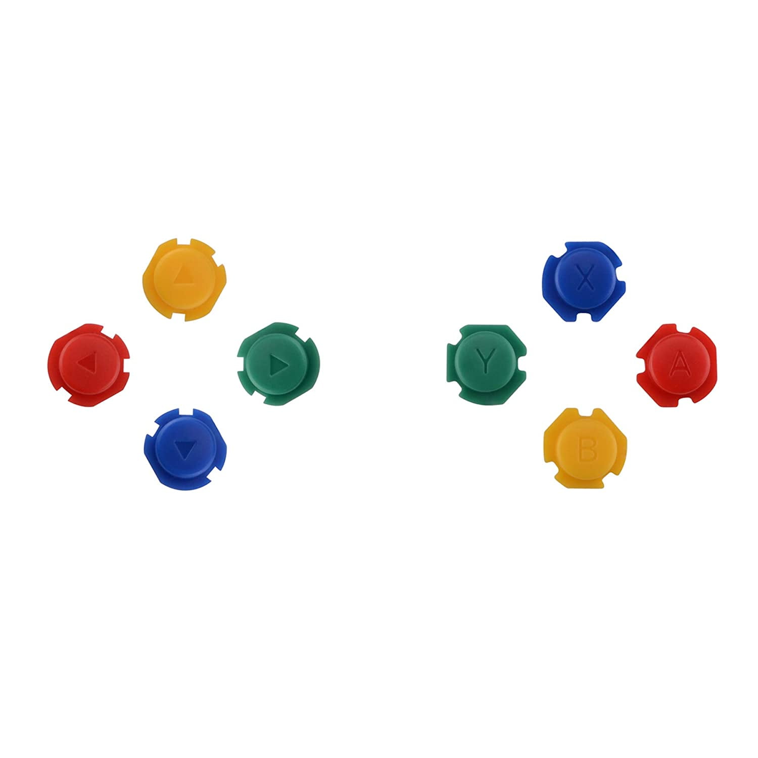 eXtremeRate Colorful ABXY Buttons Directions Keys w/RepairTools for ...