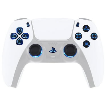 eXtremeRate Multi-Colors Luminated D-pad Thumbstick Option Face Buttons ...