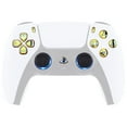 eXtremeRate Colorful Dpad Thumbsticks Chrome Gold Buttons DTF V3 LED ...