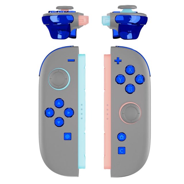eXtremeRate DIY Button Set for Nintendo Switch 2 Joy-Con - Full ABXY, D ...