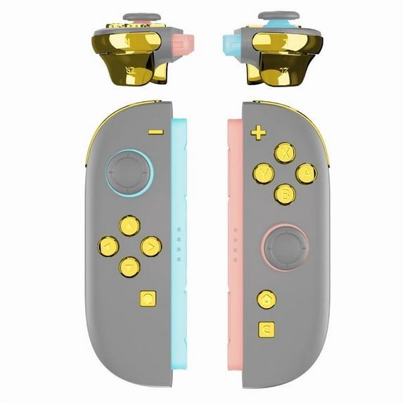 eXtremeRate DIY Button Set for Nintendo Switch 2 Joy-Con - Full ABXY, D ...