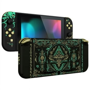 eXtremeRate Clear Lime Green Custom Full Set Shell for Nintendo Switch ...