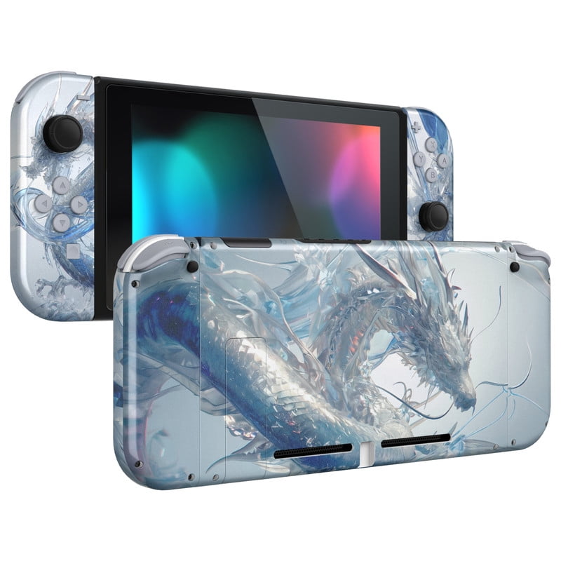 eXtremeRate DIY Replacement Shell Buttons for Nintendo Switch, Crystal ...