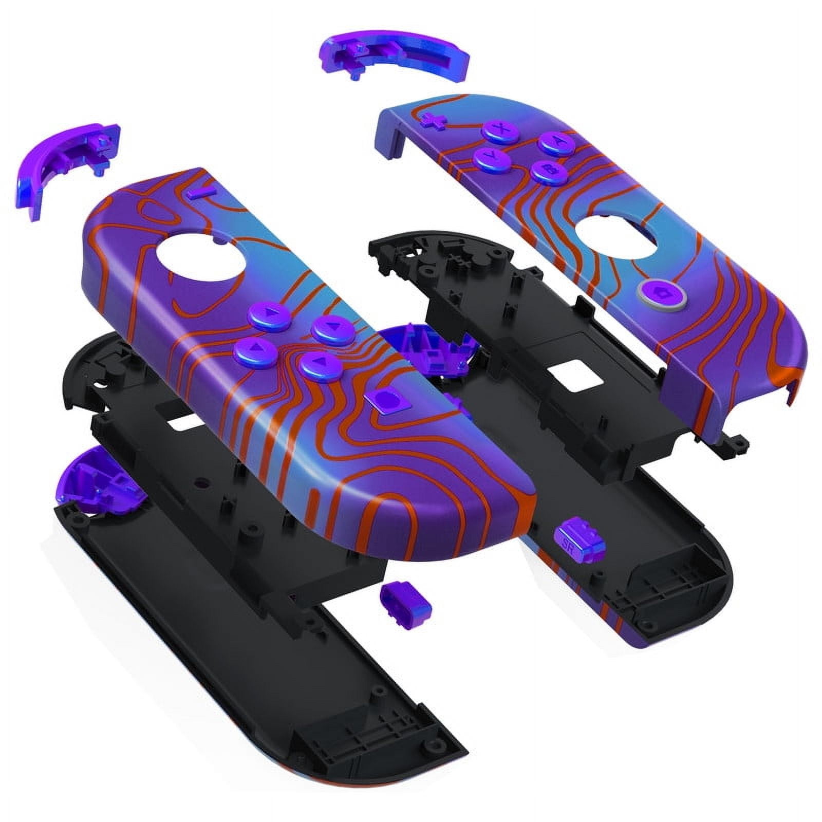 eXtremeRate DIY Replacement Shell Buttons for Nintendo Switch & Switch ...