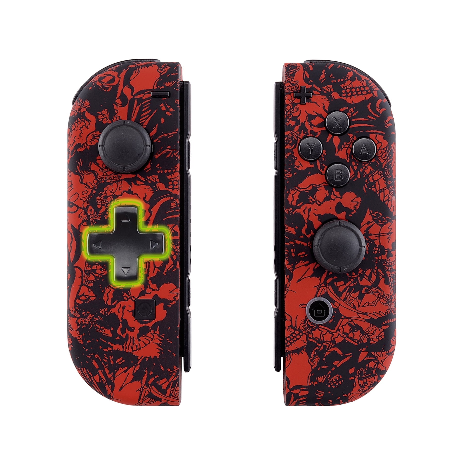 eXtremeRate Demons and Monsters Soft Touch Joycon Handheld Controller ...