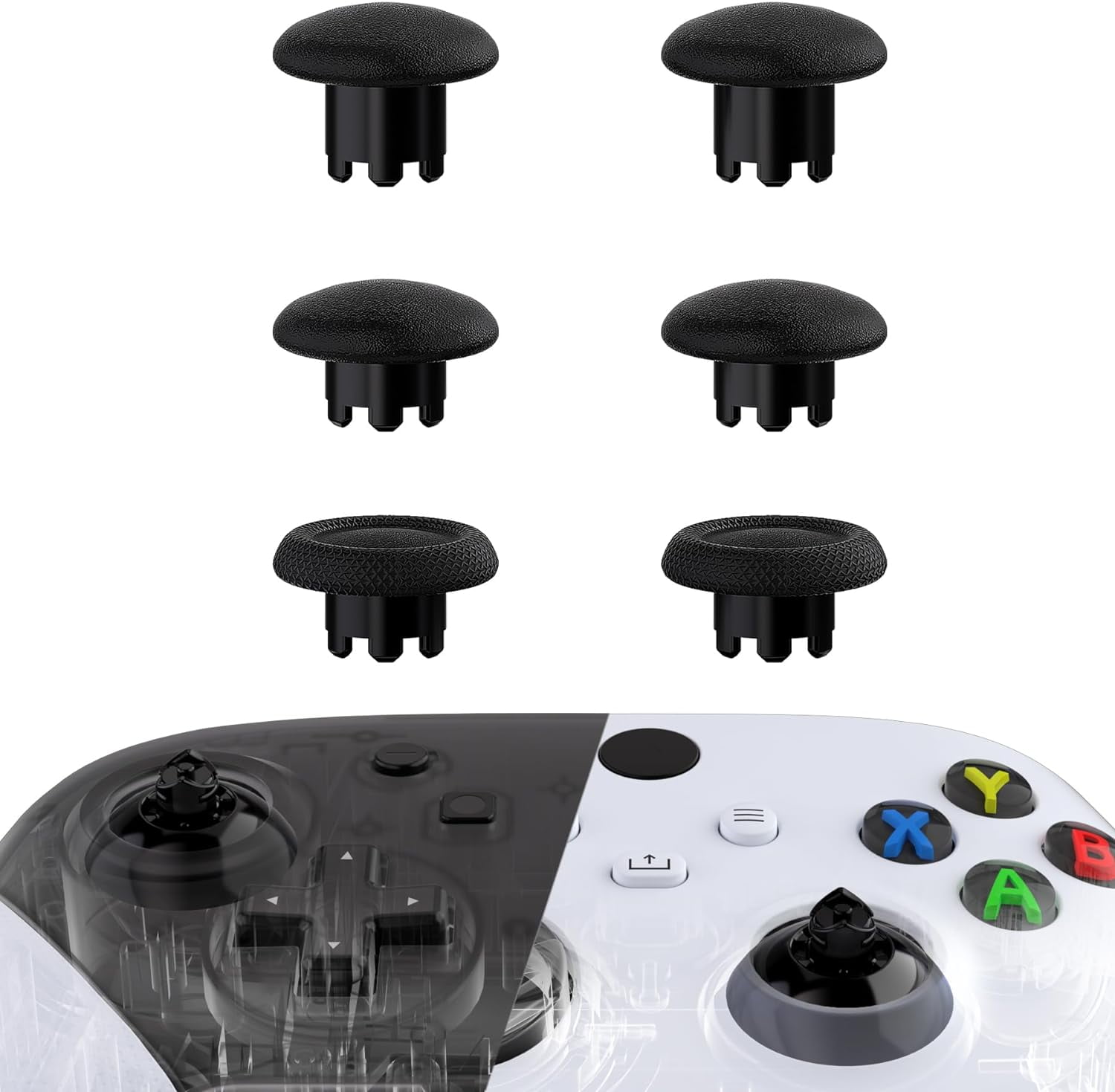 eXtremeRate EDGE Sticks Interchangeable Thumbsticks for Xbox Core ...