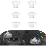 eXtremeRate Purple & Black Replacement Thumbsticks Analog Stick Buttons ...