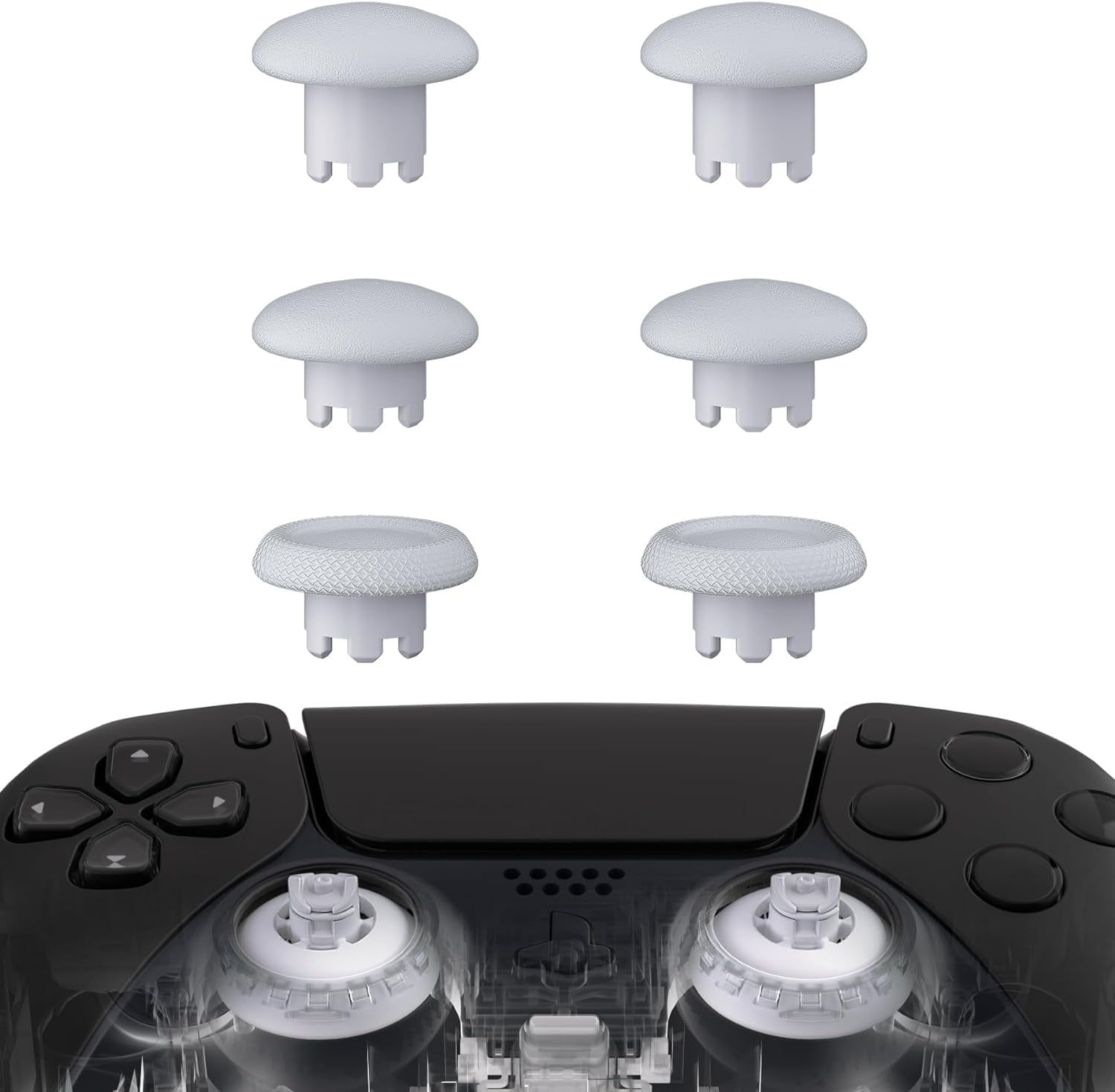 eXtremeRate EDGE Sticks Swappable Thumbsticks for PS5 Controller, Solid ...