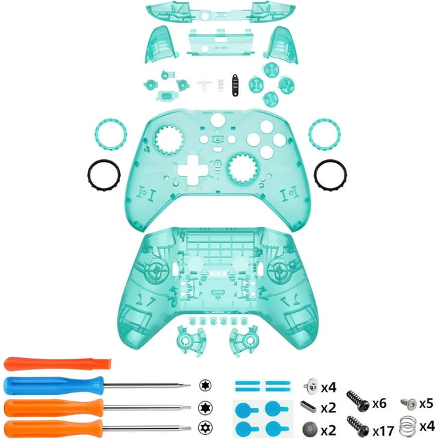 eXtremeRate Emerald Green Full Shell Kit for Xbox Elite Series 2 ...