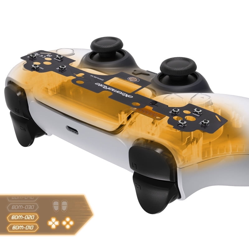 eXtremeRate Face Clicky Kit Face Buttons, Hard Silicone Tactile Switch ...