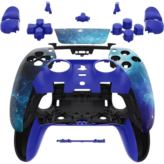 eXtremeRate Full Set Housing Shell with Buttons Touchpad Cover ...