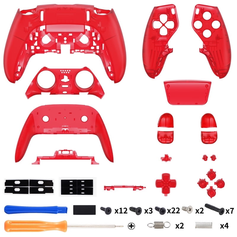 eXtremeRate Full Set Housing Shell w/ Buttons Touchpad Compatible with ...