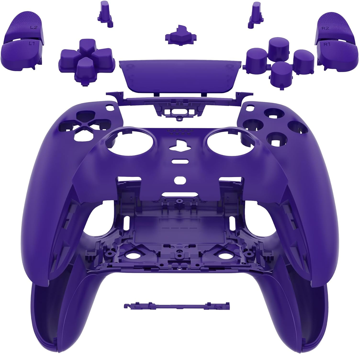 eXtremeRate Full Set Housing Shell w/ Buttons Touchpad Cover Compatible ...