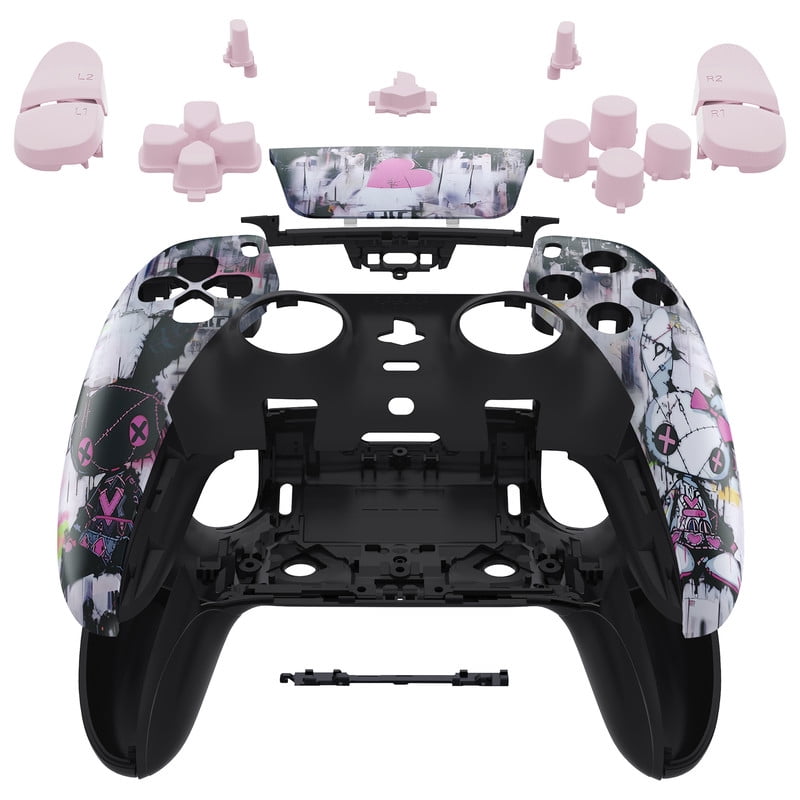 eXtremeRate Full Set Shell Buttons Touchpad Cover Compatible with p s 5 ...