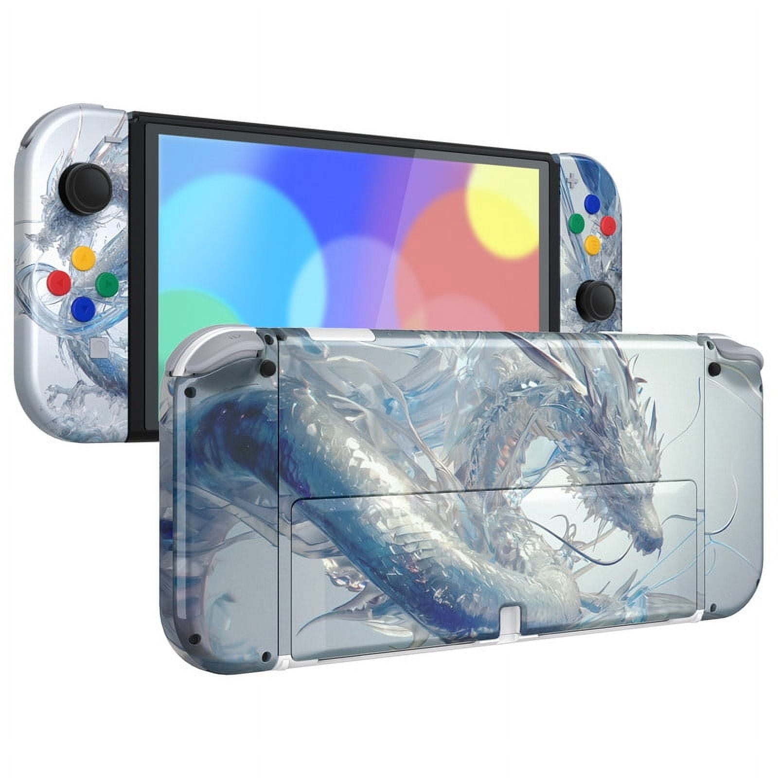 eXtremeRate Full Set Shell for Nintendo Switch OLED, Console Back Plate ...