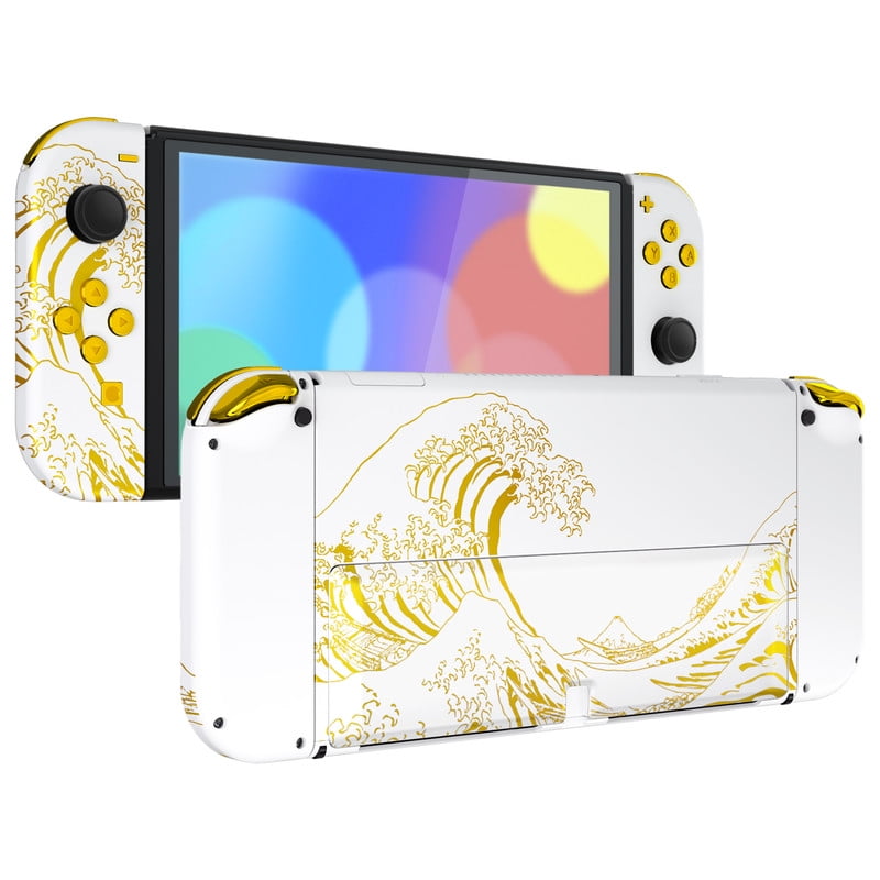eXtremeRate Full Set Shell for Nintendo Switch OLED, Console Back Plate ...