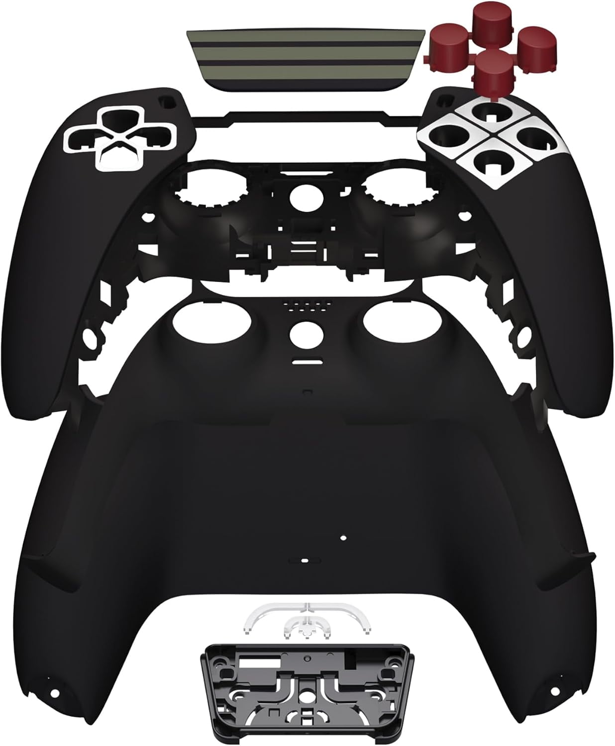 eXtremeRate Full Set Shell with Action Buttons Touchpad Cover, Classics ...