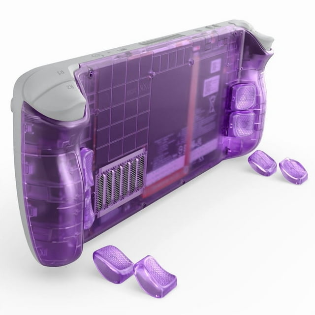 eXtremeRate Interchangeable Back Shell for Steam Deck LCD/OLED - w/ 4 ...
