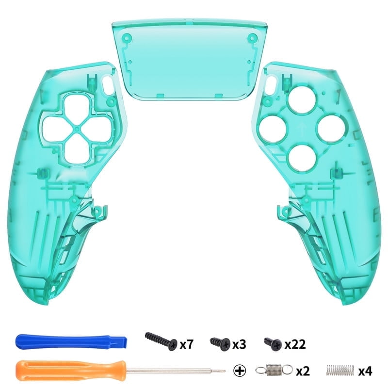 eXtremeRate Left Right Front Housing Shell with Touchpad Compatible with ps5 Edge Controller ...