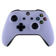 eXtremeRate Light Violet Faceplate Front Shell Grip Replacement Kit for ...