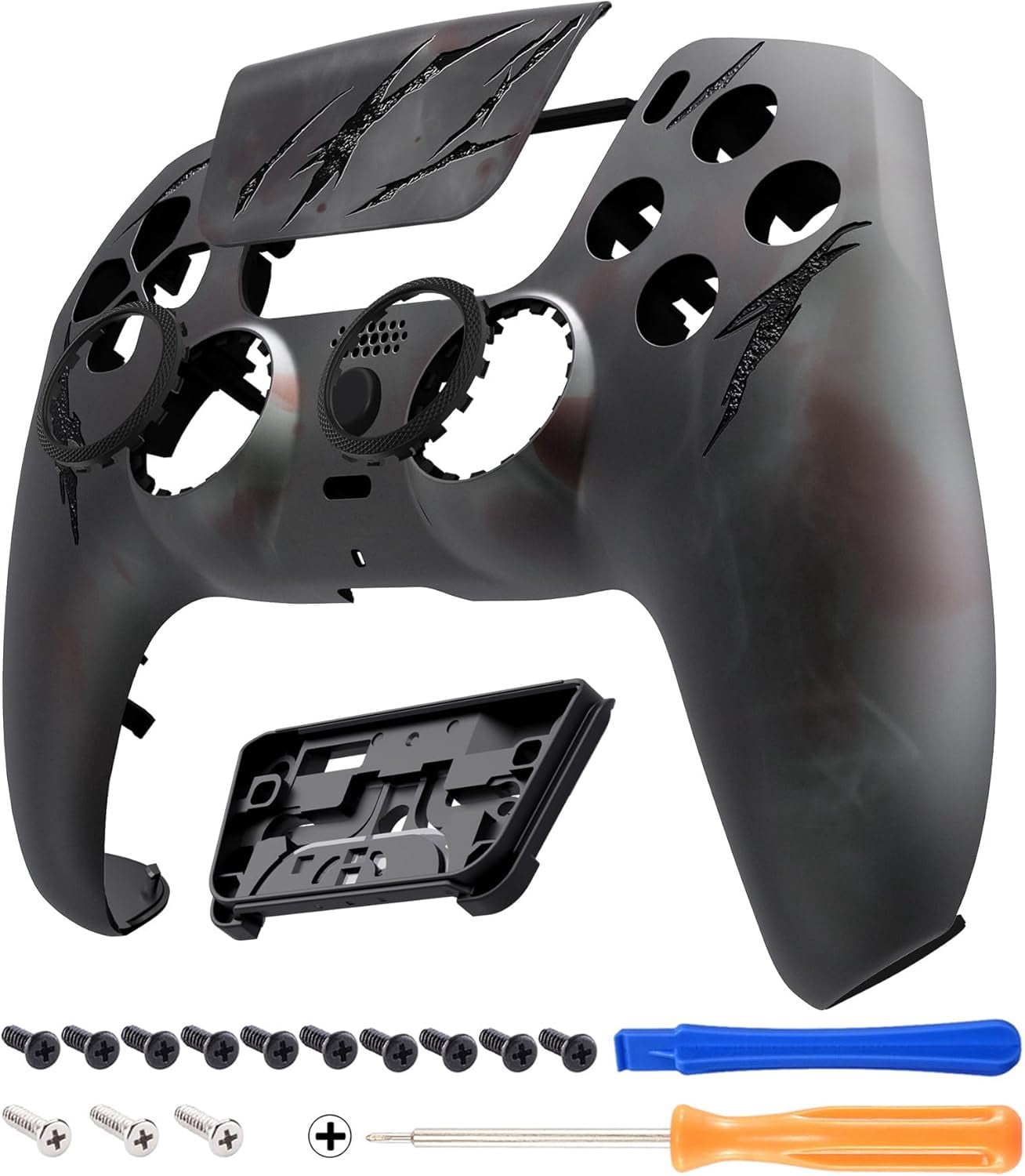eXtremeRate Luna Faceplate for PS5 Controller - Blood Mist Custom ...