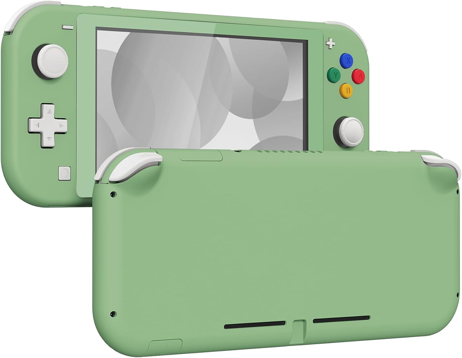 eXtremeRate Matcha Green Replacement Case with Screen Accessories for ...