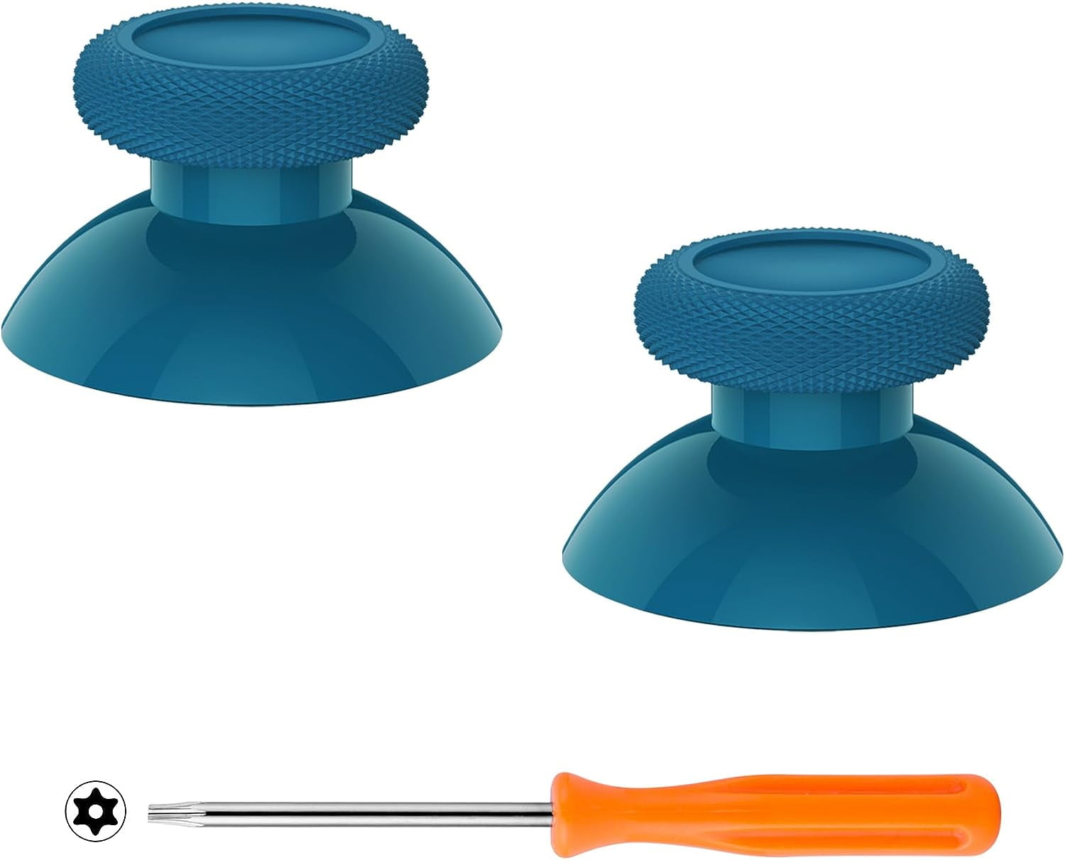 eXtremeRate Mineral Blue Replacement Thumbsticks Stick Buttons for Xbox ...