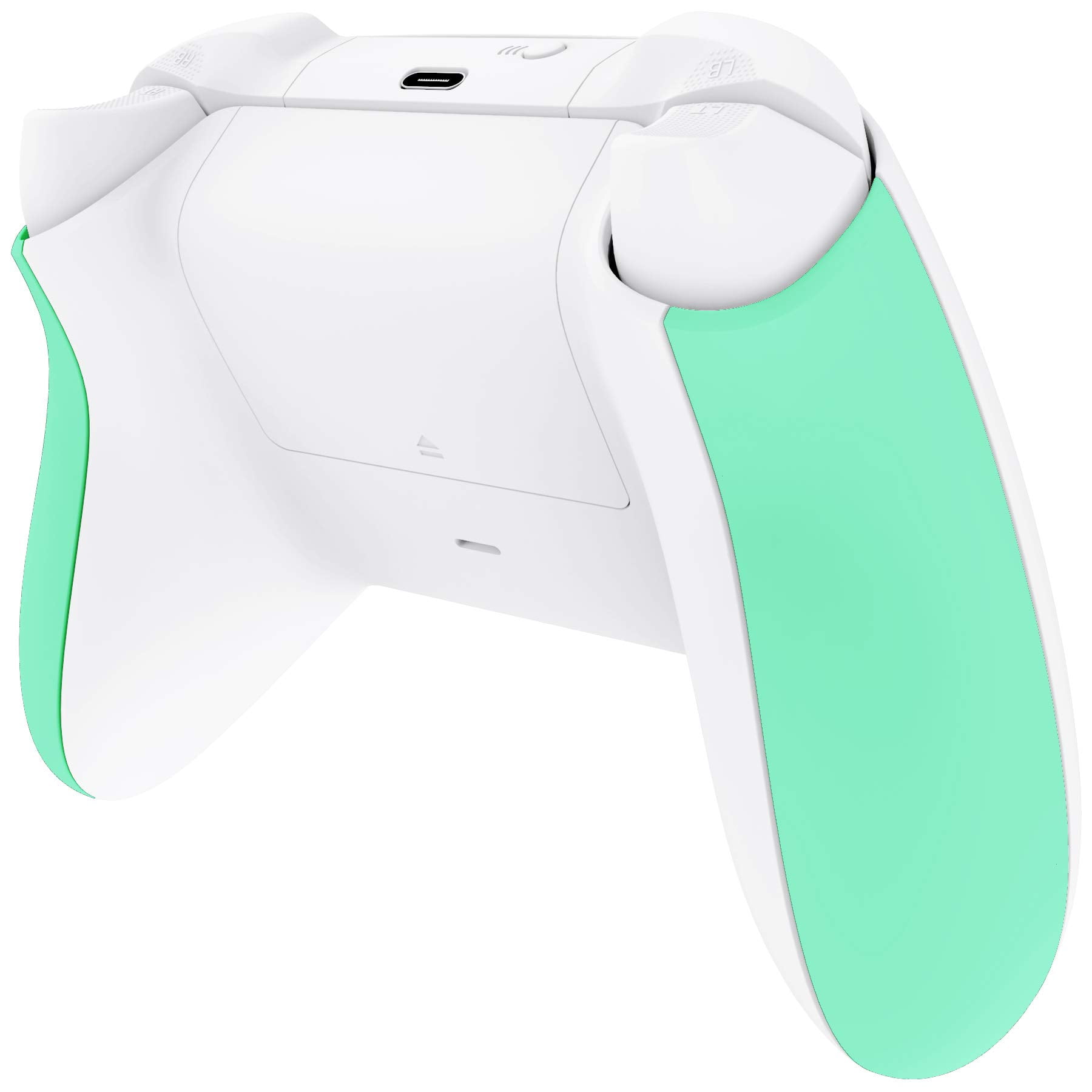 eXtremeRate Mint Green Replacement Left Right Handles Rear Shell for ...