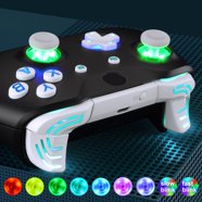 eXtremeRate Colorful Dpad Thumbsticks Chrome Gold Buttons DTF V3 LED ...