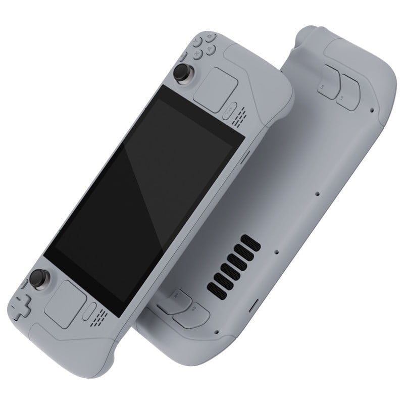 eXtremeRate New Hope Gray Custom Faceplate Back Plate Shell for Steam ...