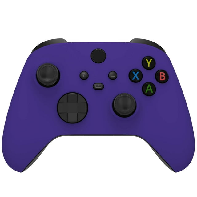 eXtremeRate Purple Replacement Shell Cover Custom Gaming Case Faceplate ...