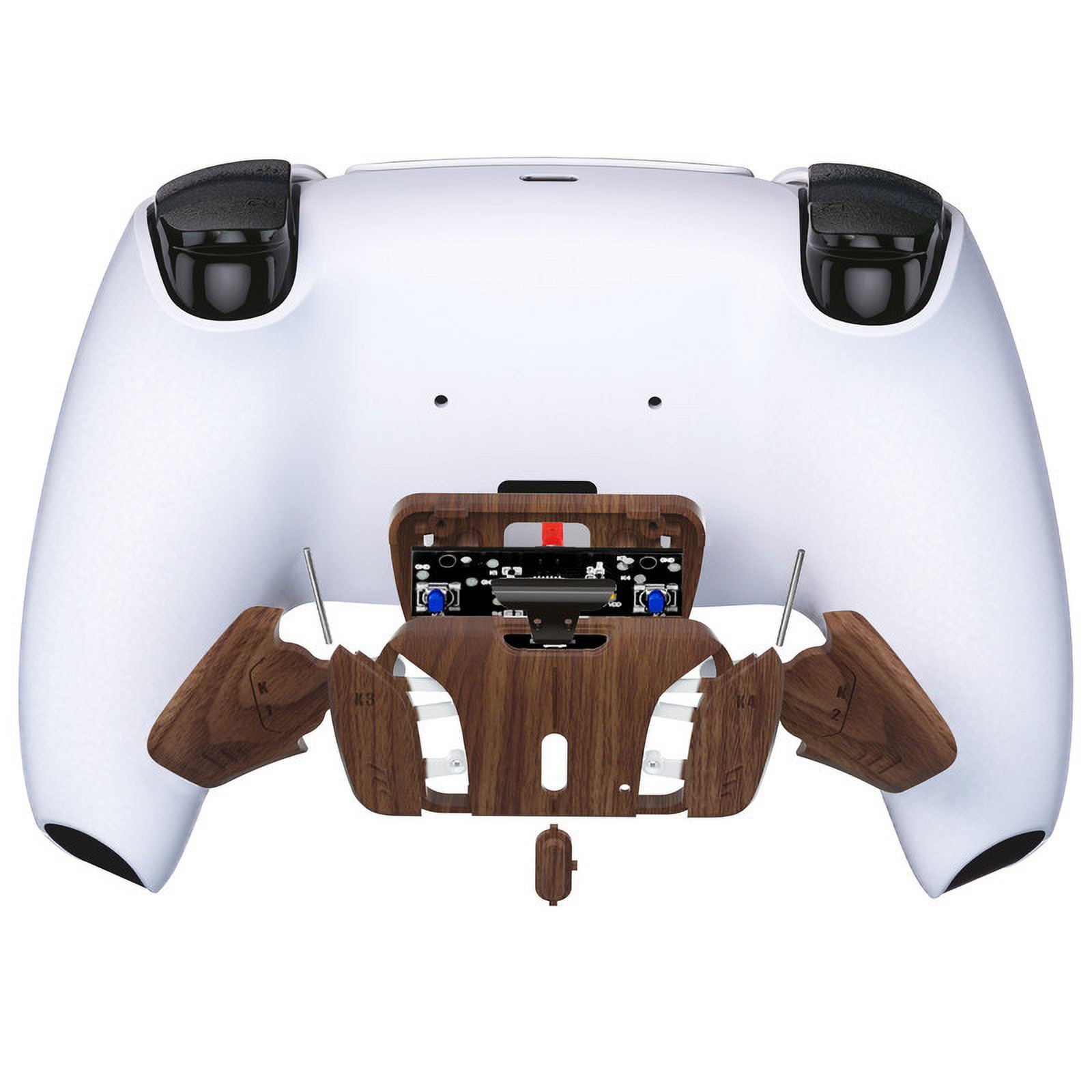 eXtremeRate RISE & RISE4 Remap kit Wood Grain Back Buttons Housing & Remap PCB Boardfor PS5 ...