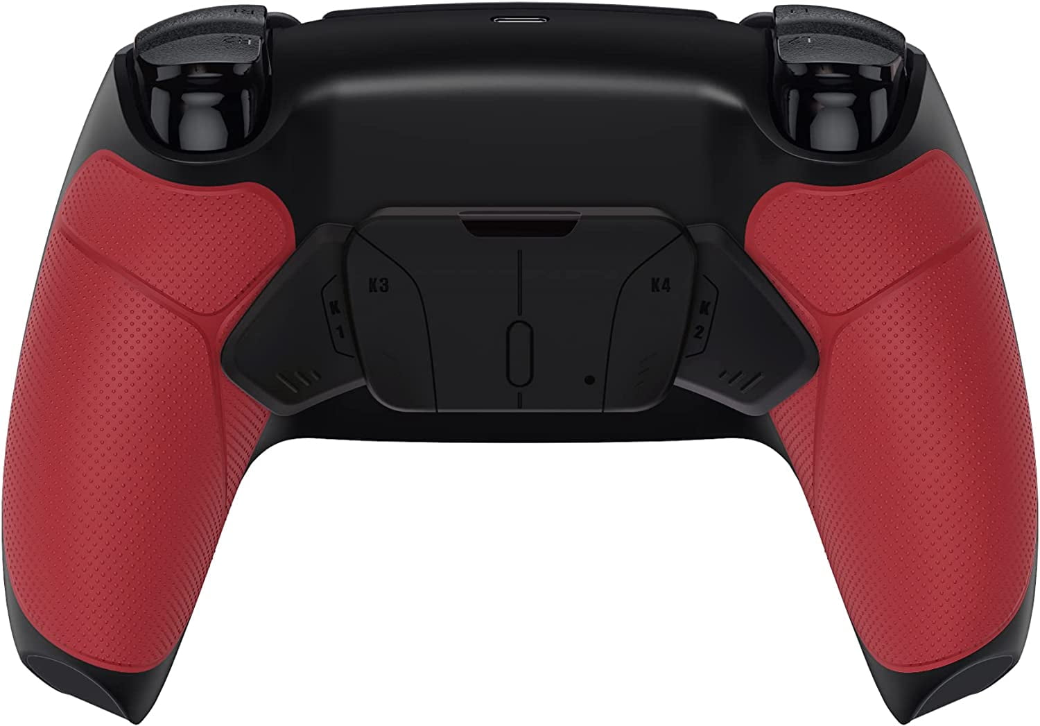 eXtremeRate Red Rubberized Grip Programable RISE4 Remap Kit Upgrade ...