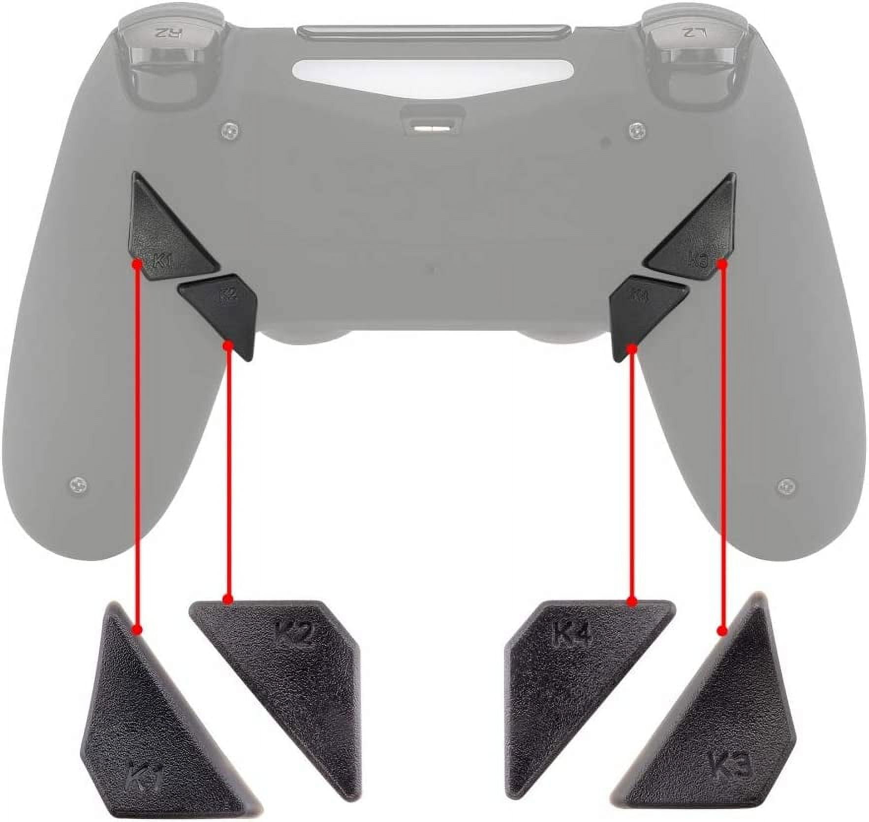 eXtremeRate Replacement Ergonomic Back Buttons, K1 K2 K3 K4 Paddles for ...