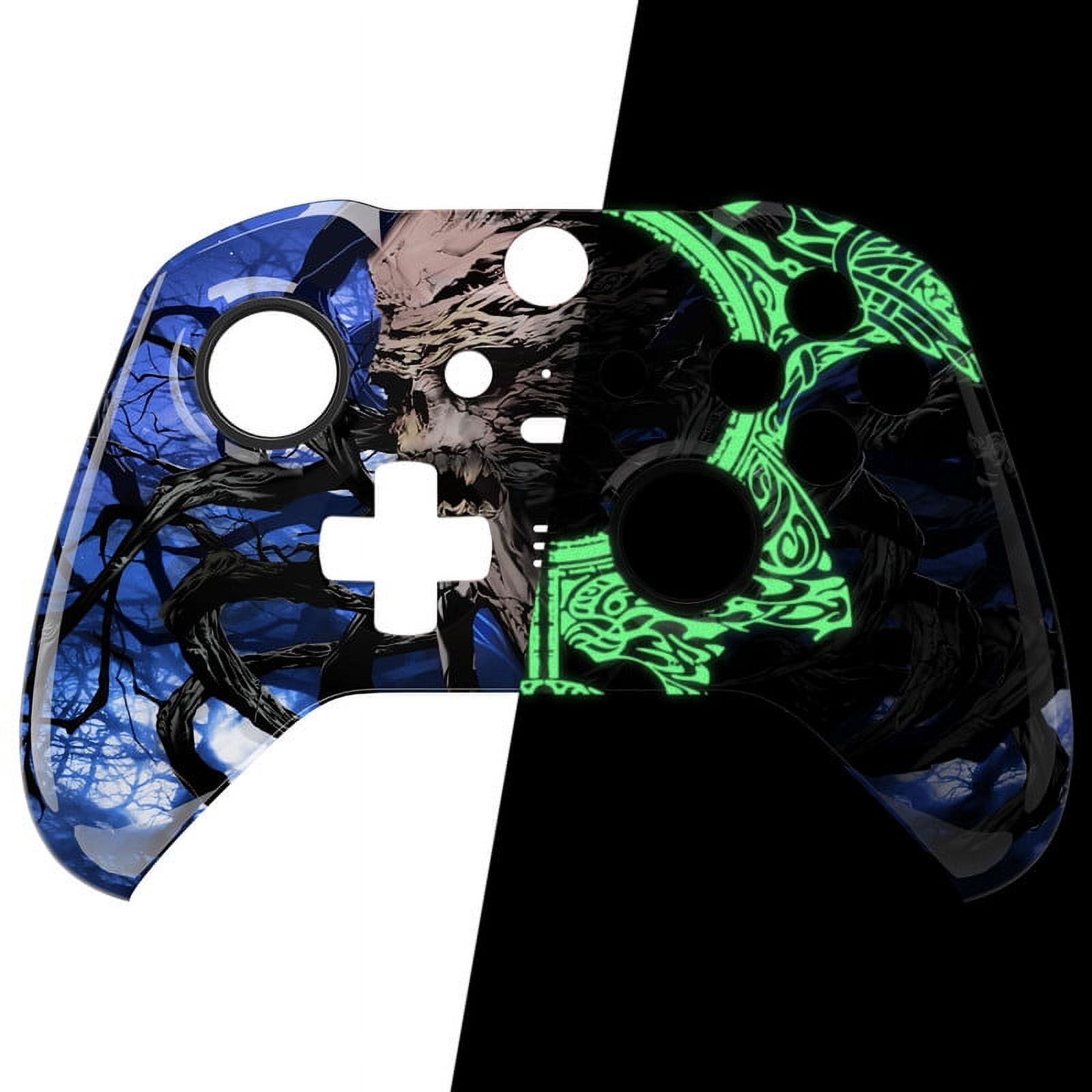 eXtremeRate Replacement Faceplate Cover for Xbox One Elite Controller ...