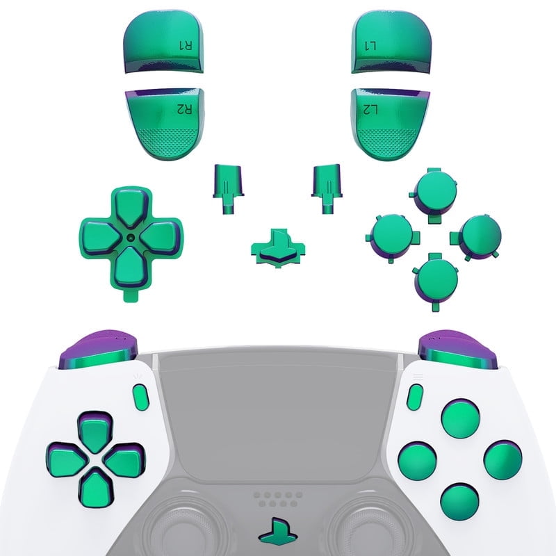 eXtremeRate Replacement Full Set Buttons Compatible with ps5 Edge ...