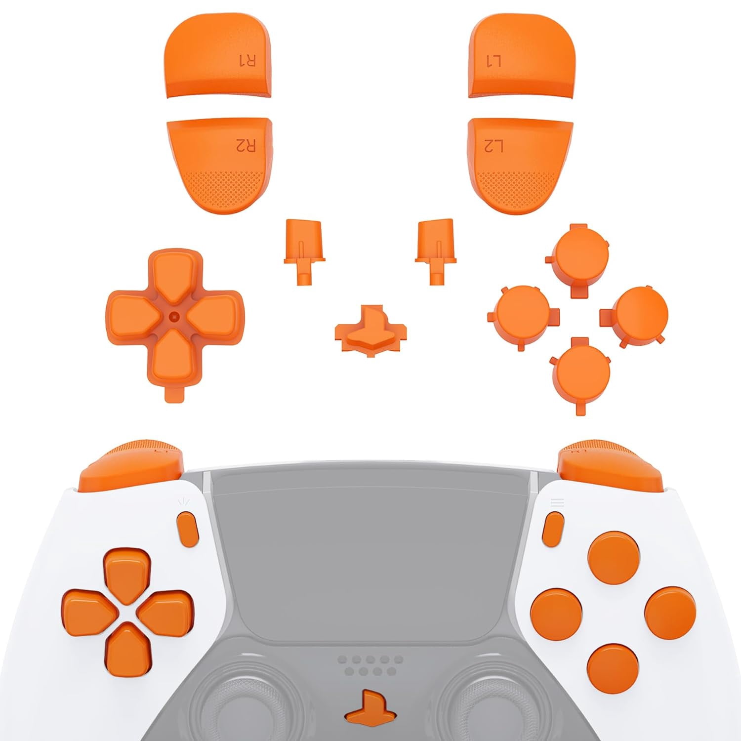 eXtremeRate Replacement Full Set Buttons Compatible with ps5 Edge ...