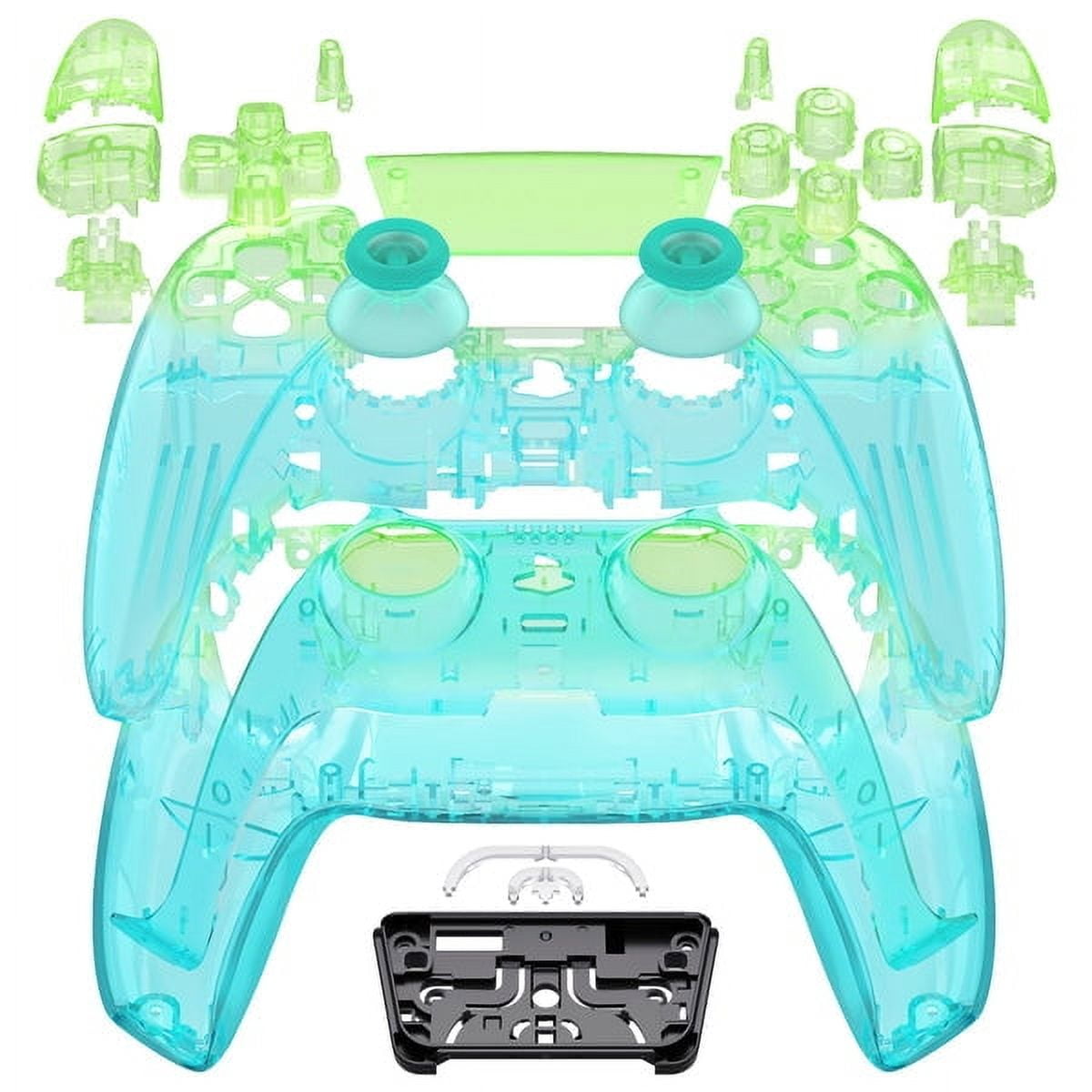 eXtremeRate Replacement Full Set Shells with Buttons Compatible with ...