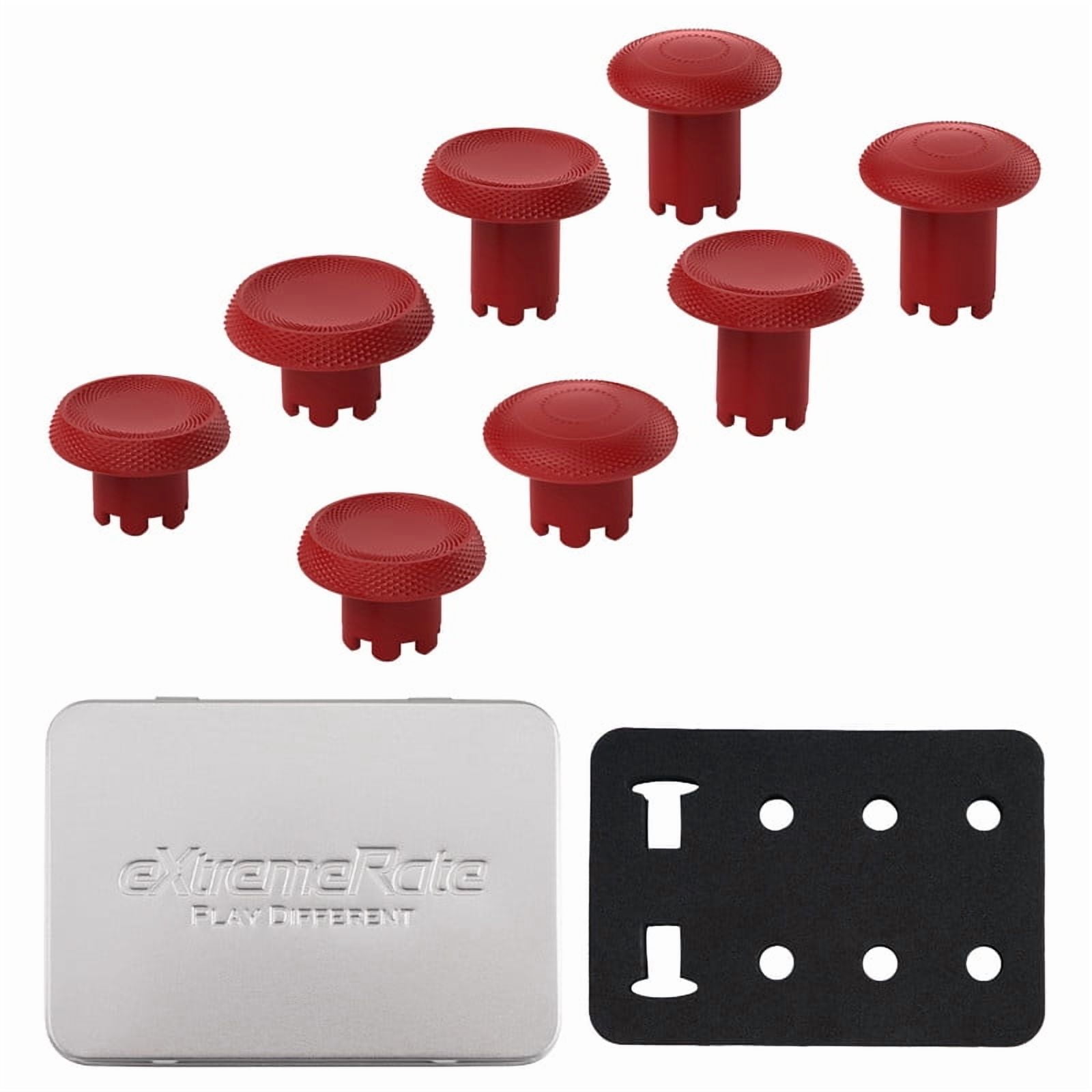 eXtremeRate Replacement Red Analog Thumb Sticks Caps for PS5 Edge ...