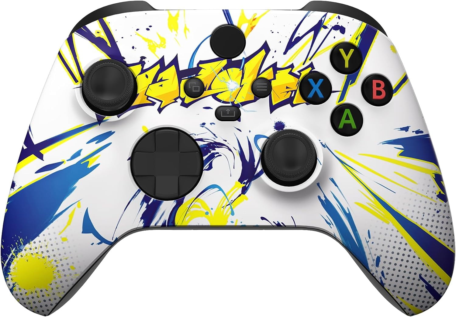 eXtremeRate Replacement Street Graffiti Front Housing Cover for Xbox ...