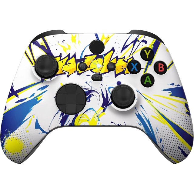 eXtremeRate Replacement Street Graffiti Front Housing Cover for Xbox ...