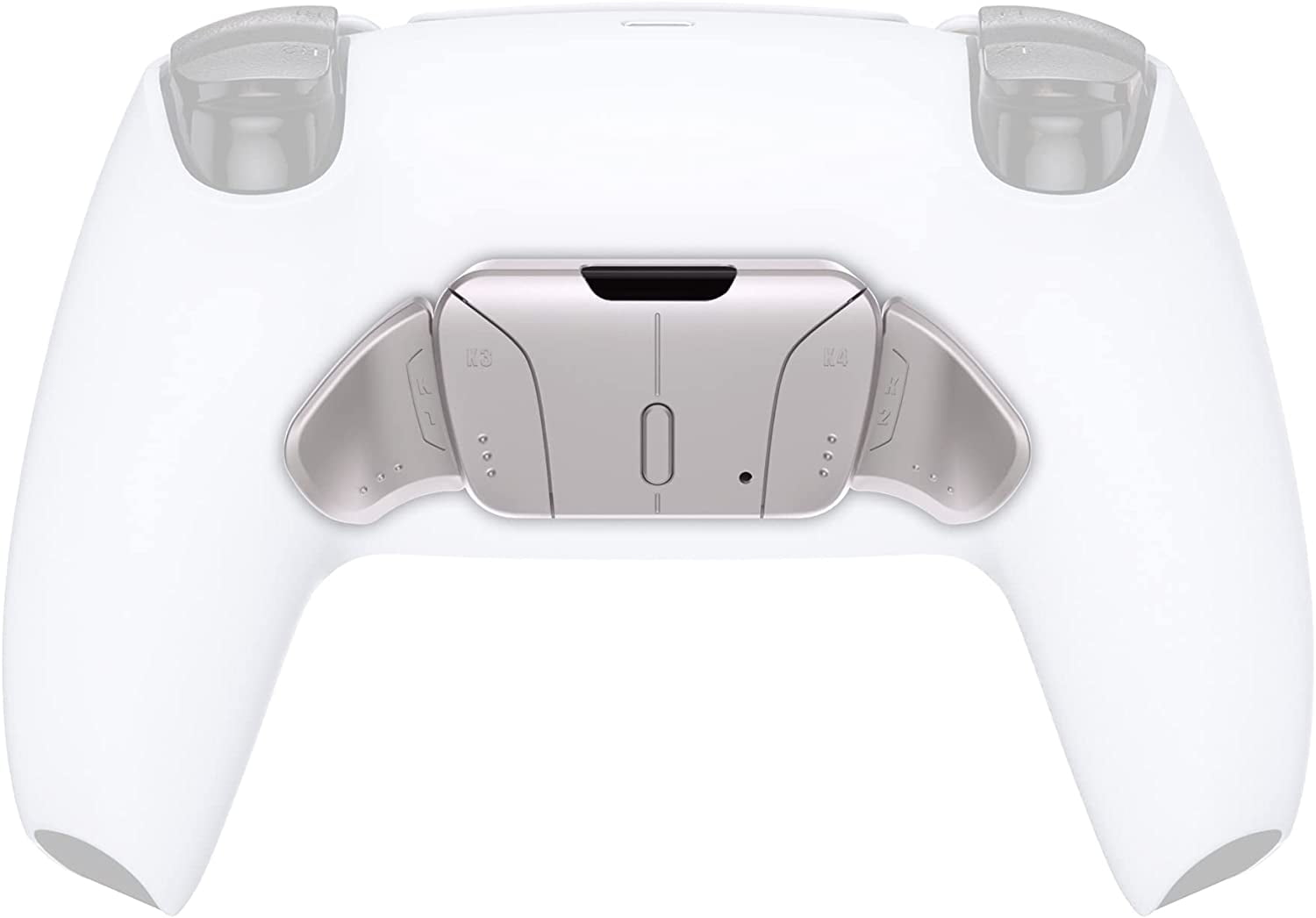 eXtremeRate Rise & RISE4 Remap kit Silver Real Metal Buttons K1 K2 K3 ...