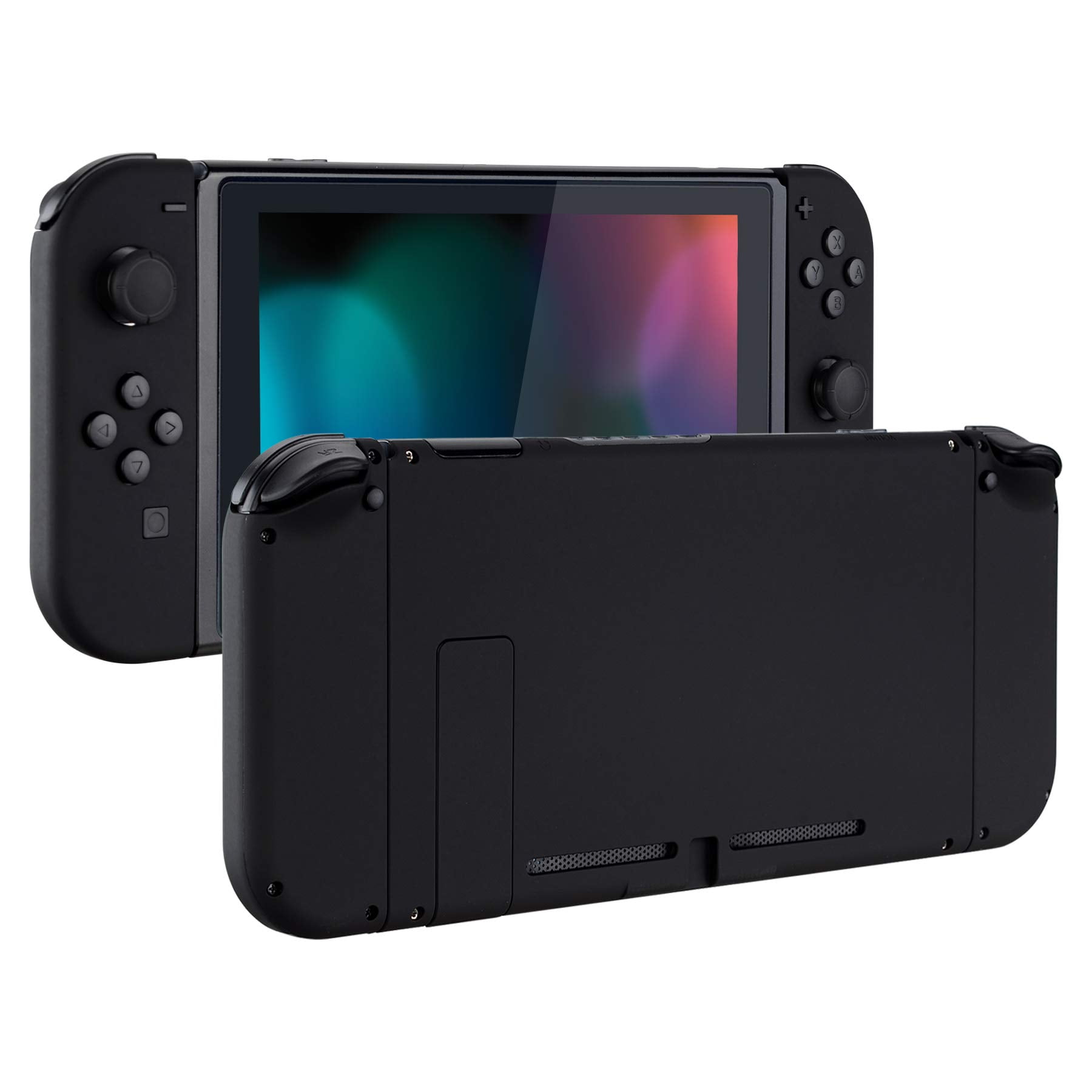 eXtremeRate Soft Touch Grip Back Plate for Nintendo Switch Console, NS ...