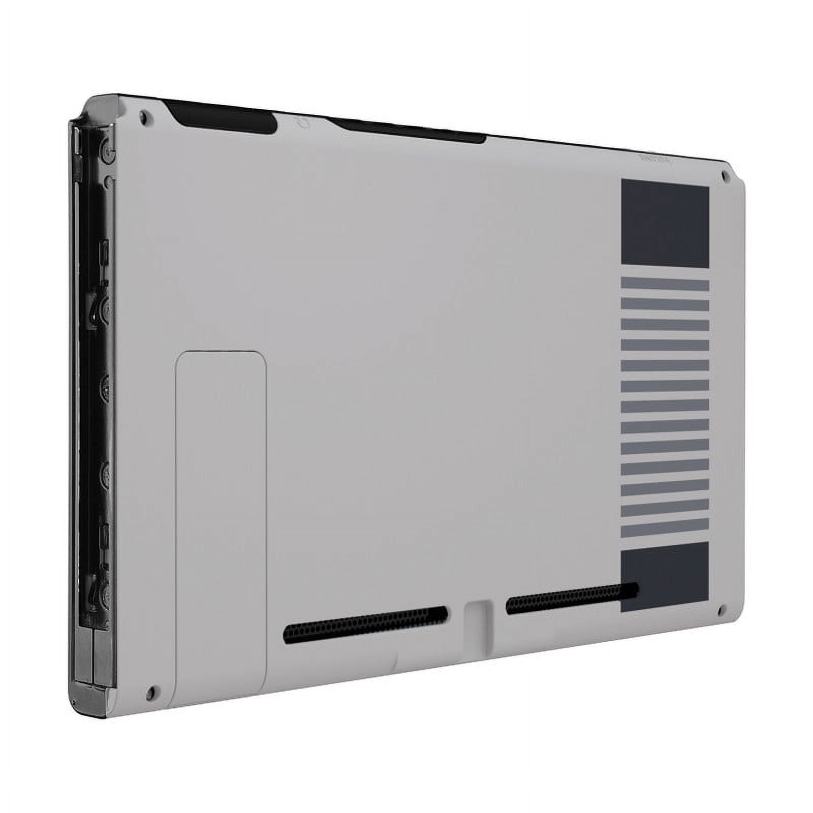 eXtremeRate Grip Classics NES Style Console Back Plate DIY Replacement ...