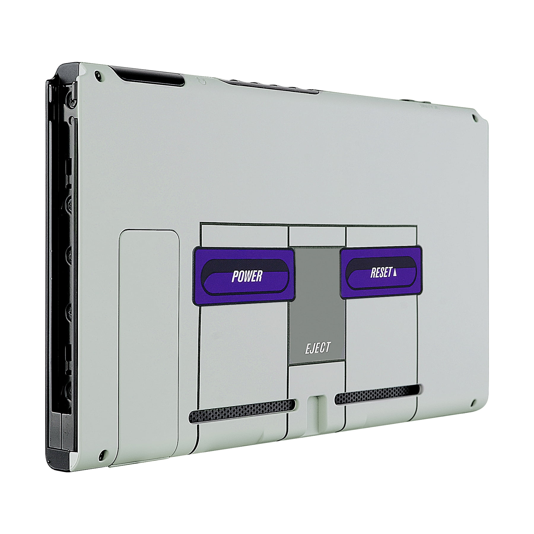 eXtremeRate Grip Classics SNES Style Console Back Plate DIY Replacement ...