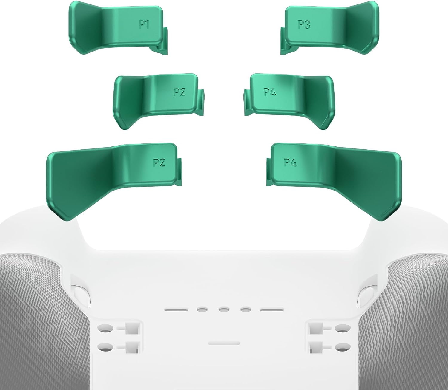 eXtremeRate Swift Paddles for Xbox Elite 1/2 Controller, 6 in 1 Metalic ...