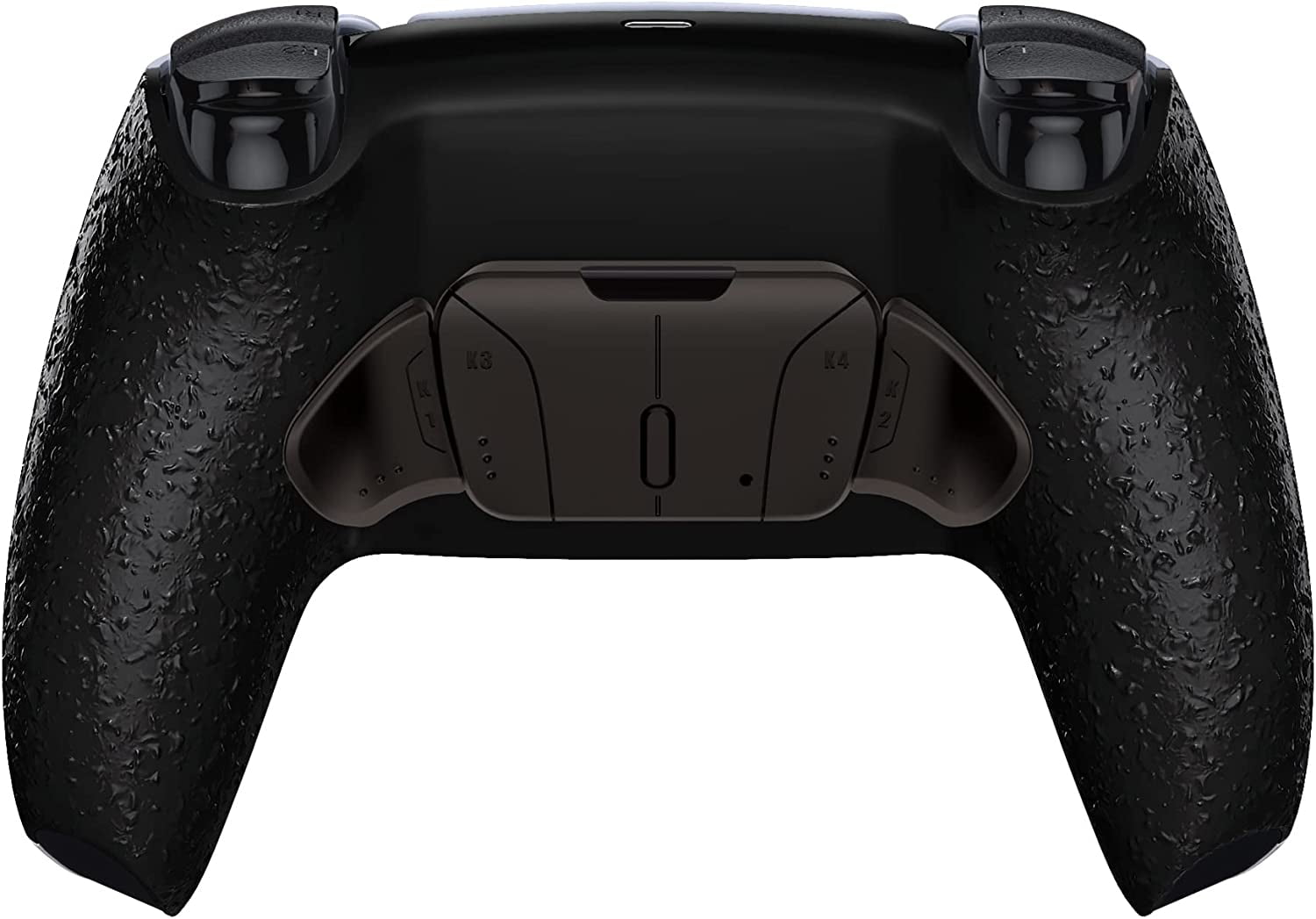 eXtremeRate Textured Black Programmable Real Metal Buttons (RMB ...