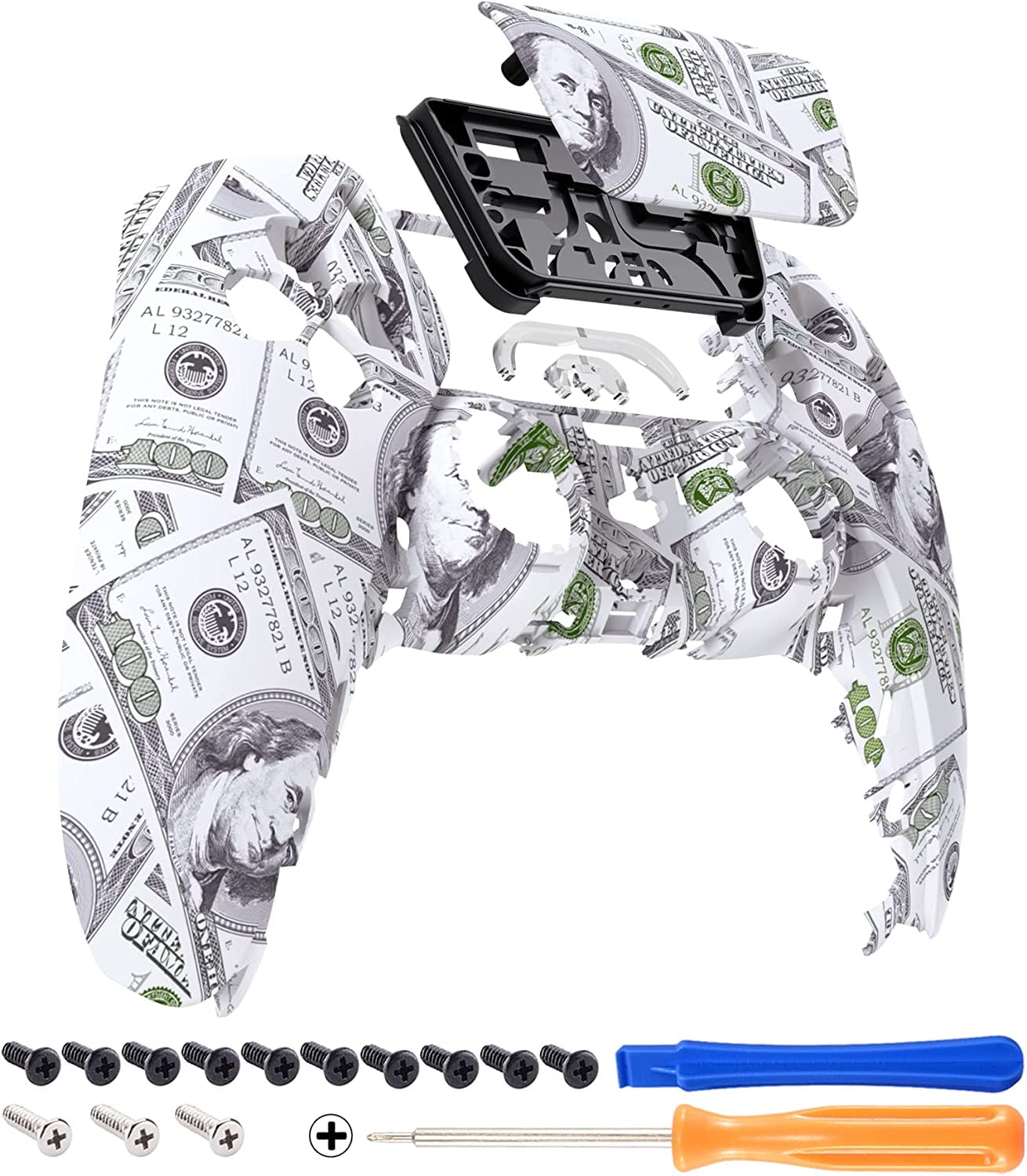 eXtremeRate The $100 Cash Money Touchpad Front Housing Shell ...