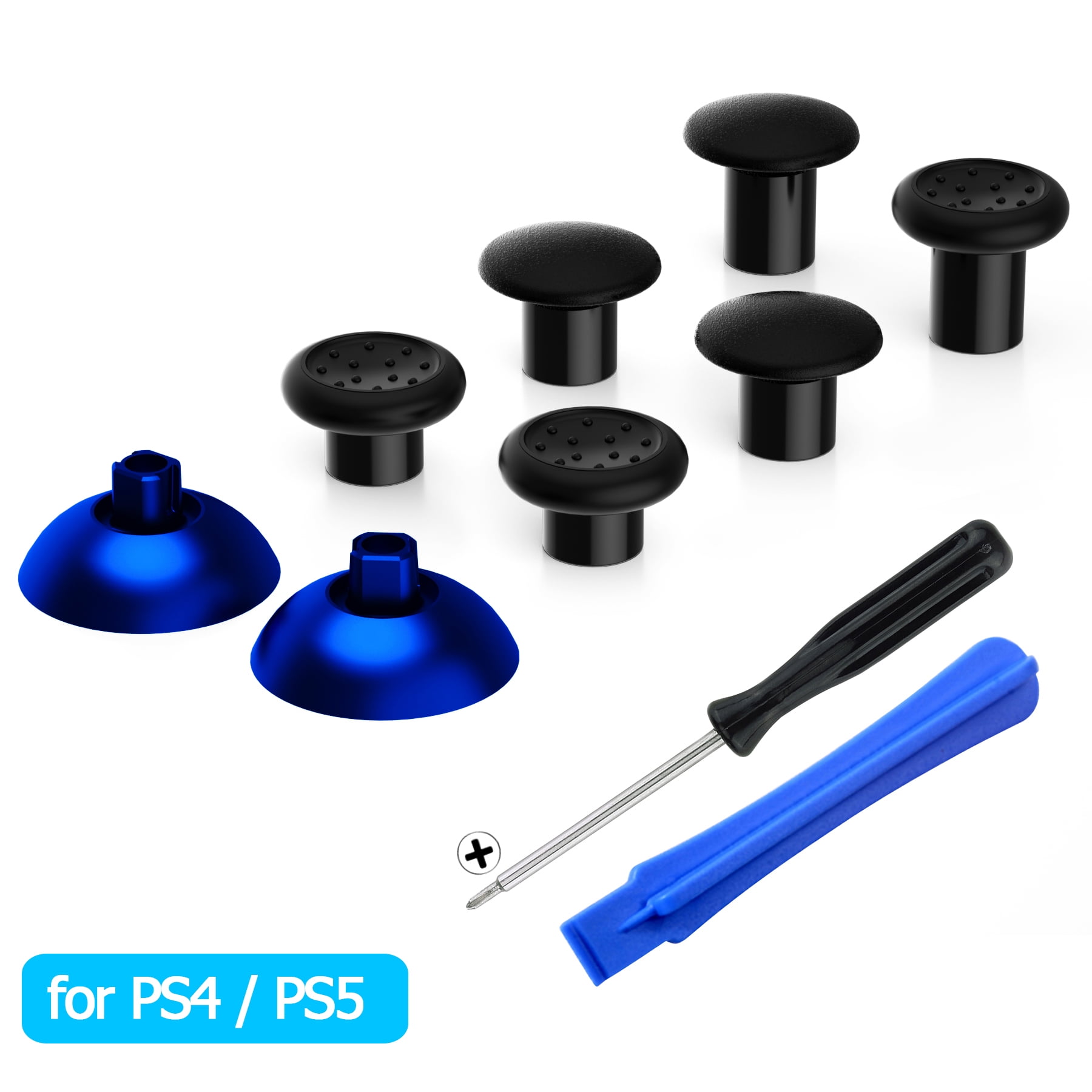 eXtremeRate ThumbsGear Interchangeable Ergonomic Thumbstick for PS5 ...